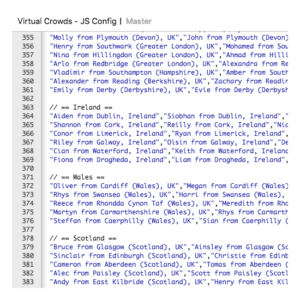 CJT Virtual Crowd | CSS & JavaScript Toolbox