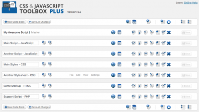 Documentation | CSS & JavaScript Toolbox